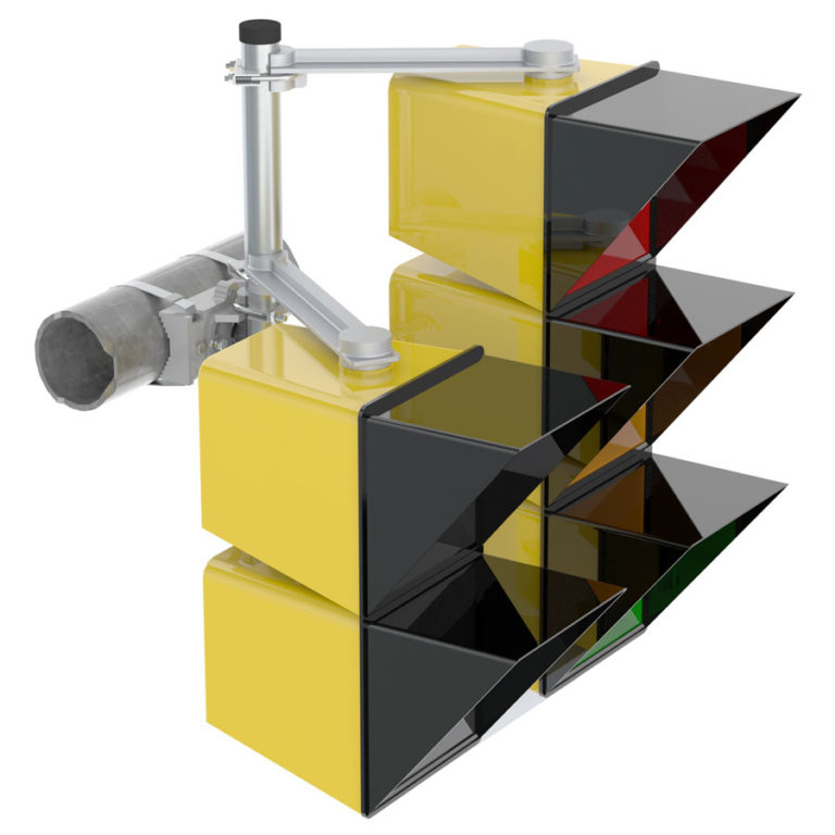 2-Way Cluster Signal Head Bracket Package with Plated Steel Band | Sky ...